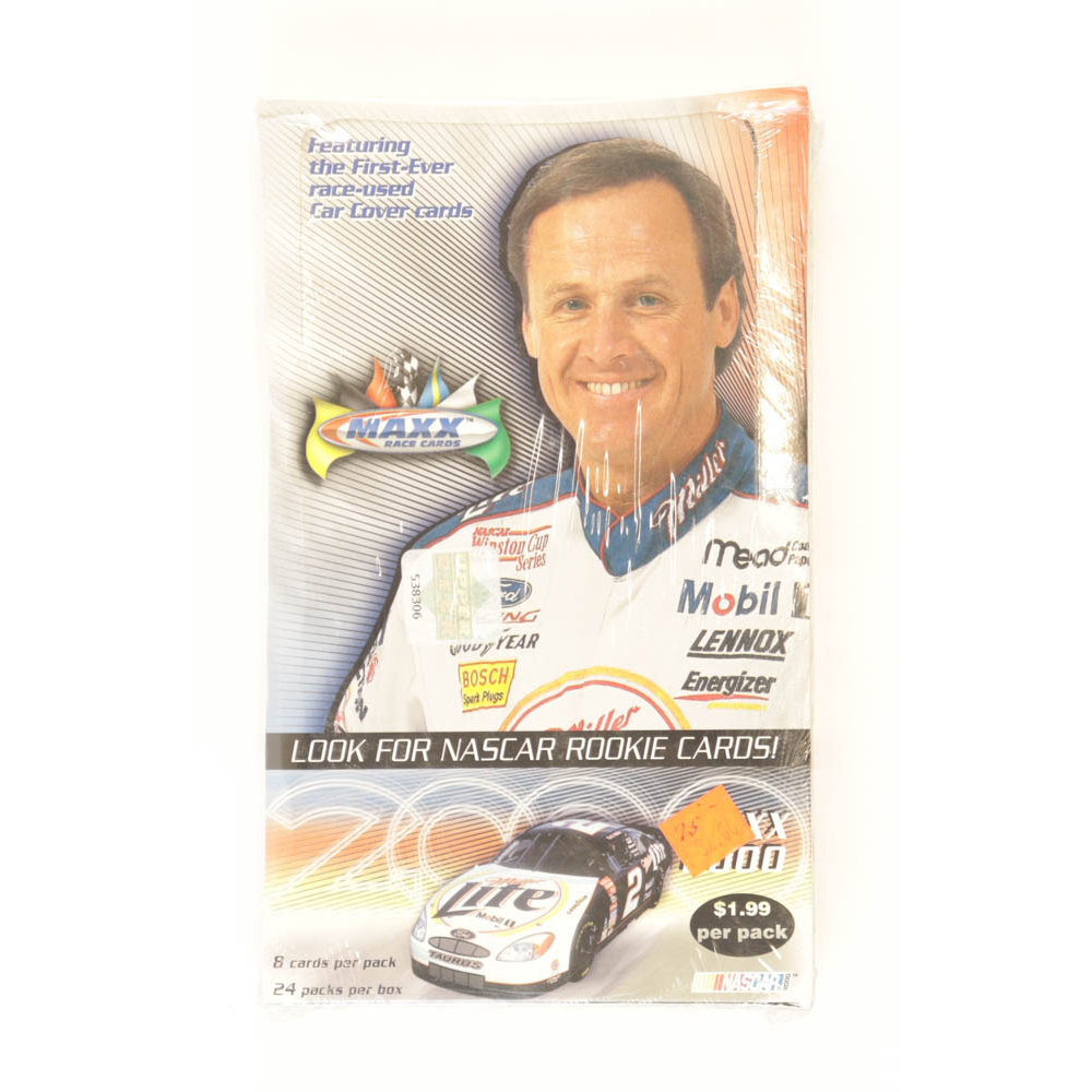 2000 Maxx Motorsports Nascar Hobby Box with (24) Packs | Pristine Auction