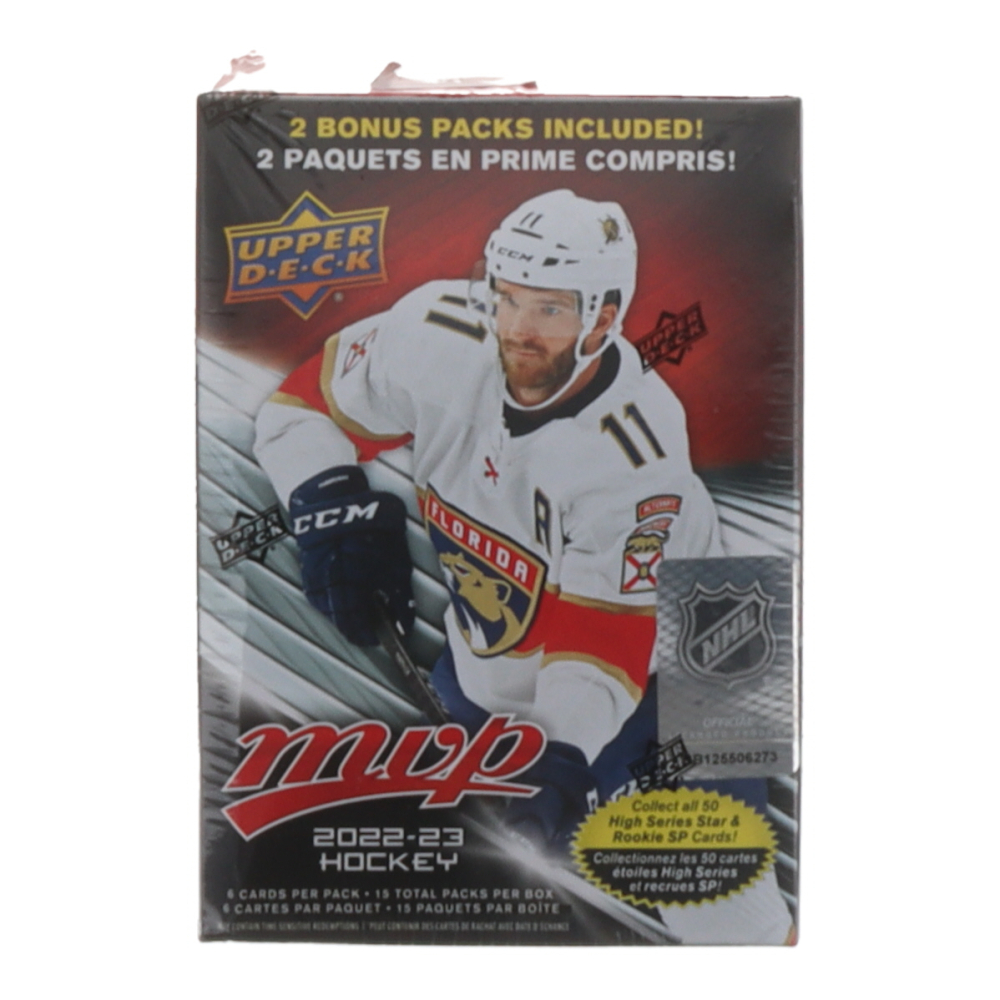 2022-23 Upper Deck MVP Hockey Blaster Box with (15) Packs | Pristine ...