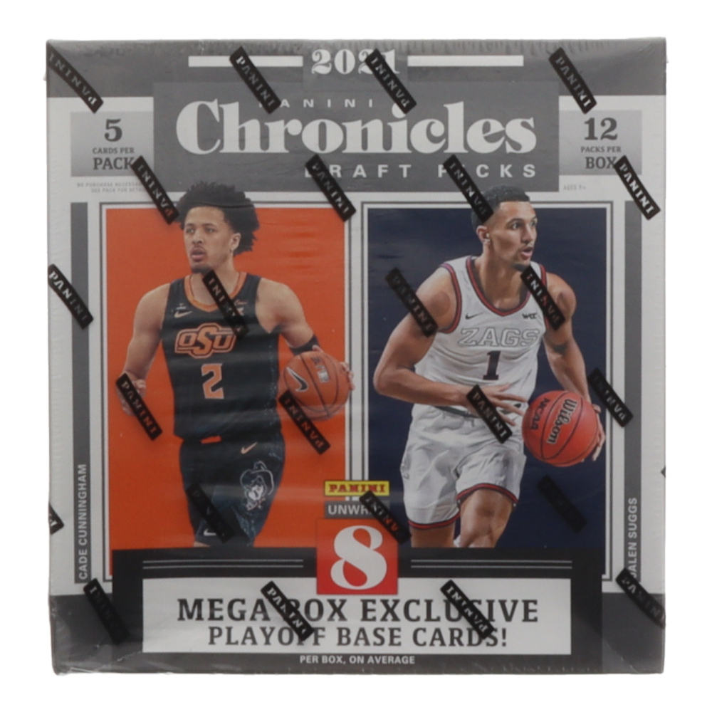 2021-22 Panini Chronicles Draft Picks Basketball Mega Box of (12) Packs | Pristine Auction