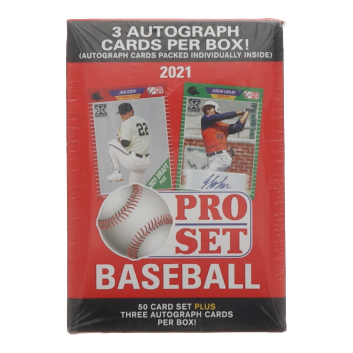 2021 Leaf Pro Set Baseball Hobby Blaster Box with (50) Cards | Pristine ...