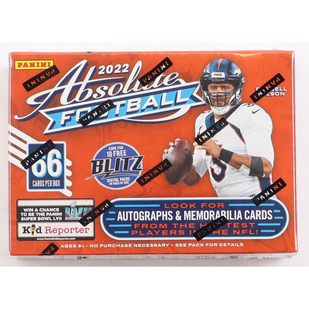 2022 Panini Absolute Football Blaster Box with (6) Packs | Pristine Auction