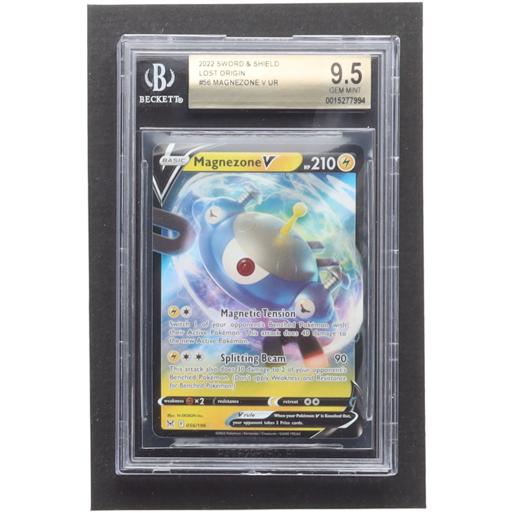 Magnezone V 2022 Pokemon Sword and Shield Lost Origin #56 (BGS 9.5) | Pristine Auction