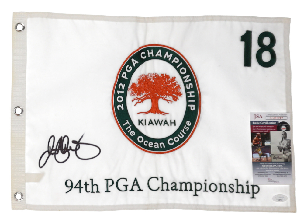 Rory McIlroy Signed 2012 PGA Championship Full-Size Pin Flag (JSA ...