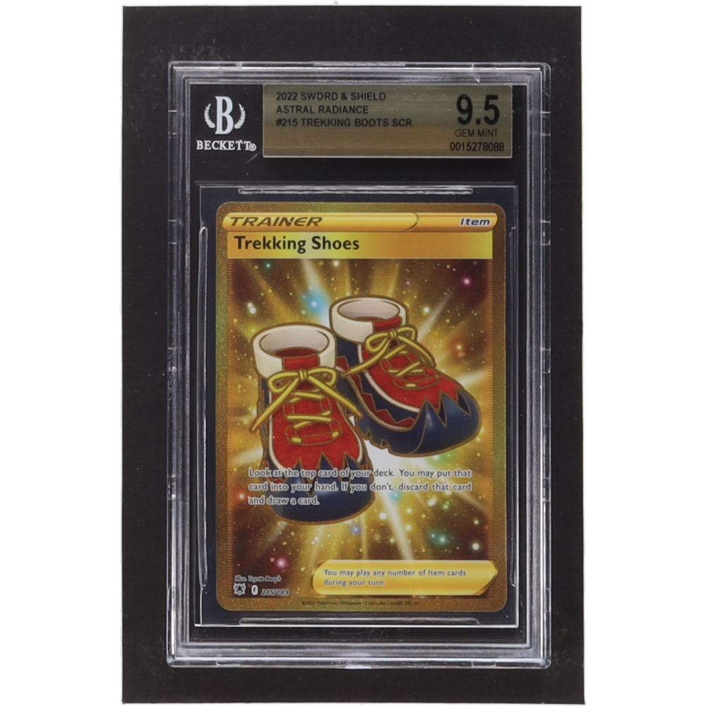 Trekking Boots 2022 Pokemon Sword and Shield Astral Radiance #215 (BGS ...