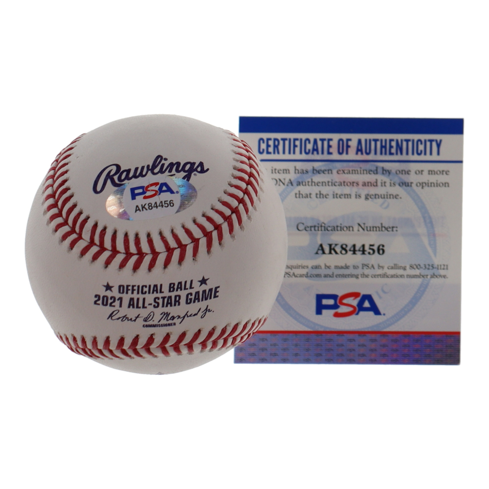 Jared Walsh Signed 2021 All-Star Game Baseball Inscribed "1st ASG" (PSA ...