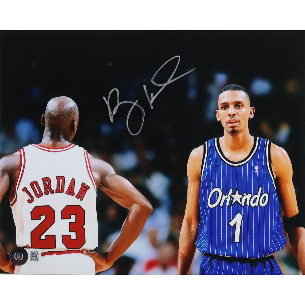 Penny Hardaway Signed Magic 8x10 Photo (Beckett) | Pristine Auction