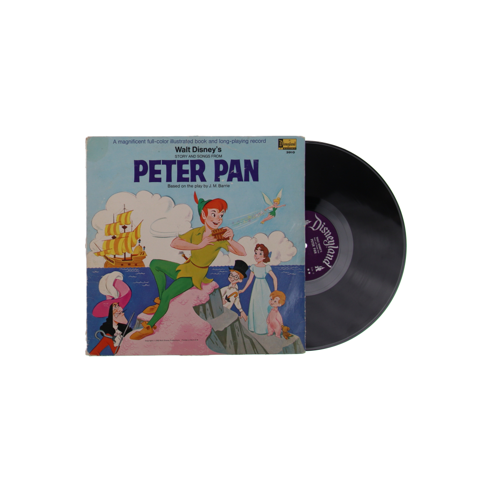 1969 Walt Disney "Peter Pan" Vinyl Record Album | Pristine Auction