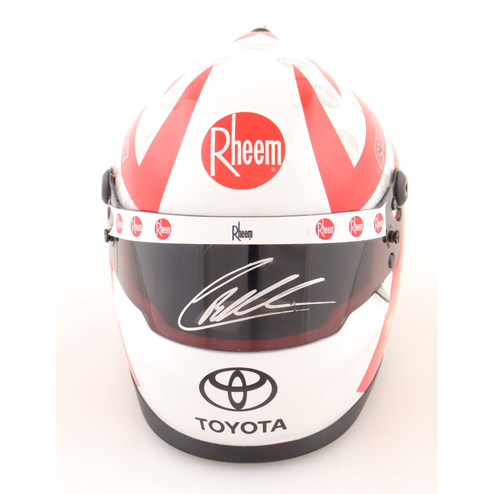 Christopher Bell Signed NASCAR Rheem 1:2 Scale Mini Helmet (PA ...