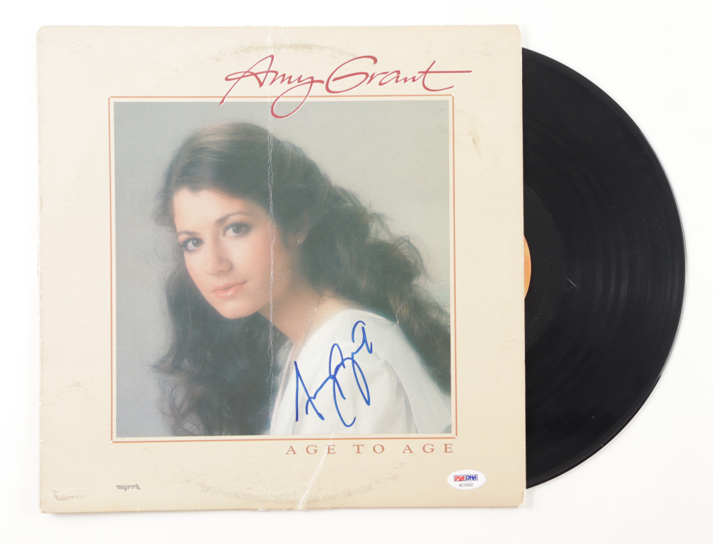 Amy Grant Signed "Age To Age" Vinyl Record Album (PSA) | Pristine Auction