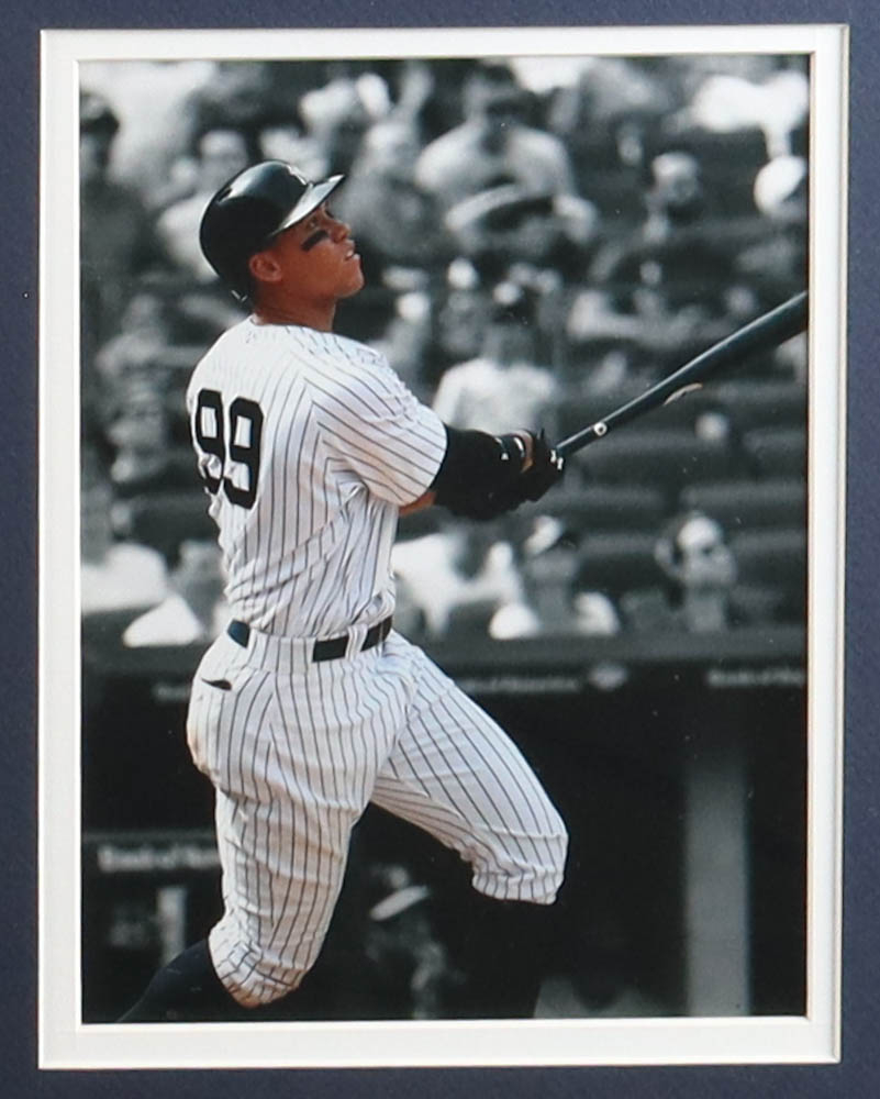 Aaron Judge Custom Framed Jersey Display with Official Home Run Record ...