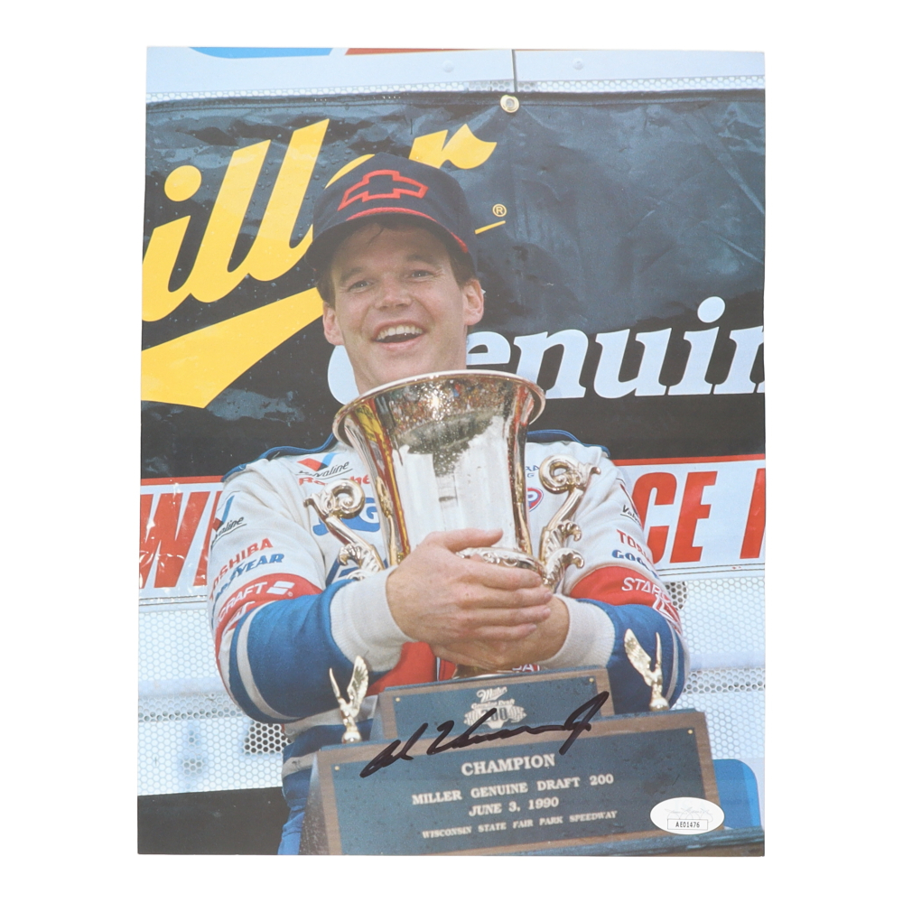 Al Unser Signed NASCAR 8x10 Photo (JSA) | Pristine Auction