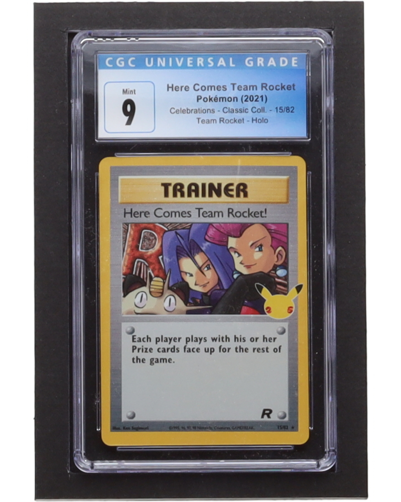 Here Comes Team Rocket! 2021 Pokemon Celebrations Classic Collection ...
