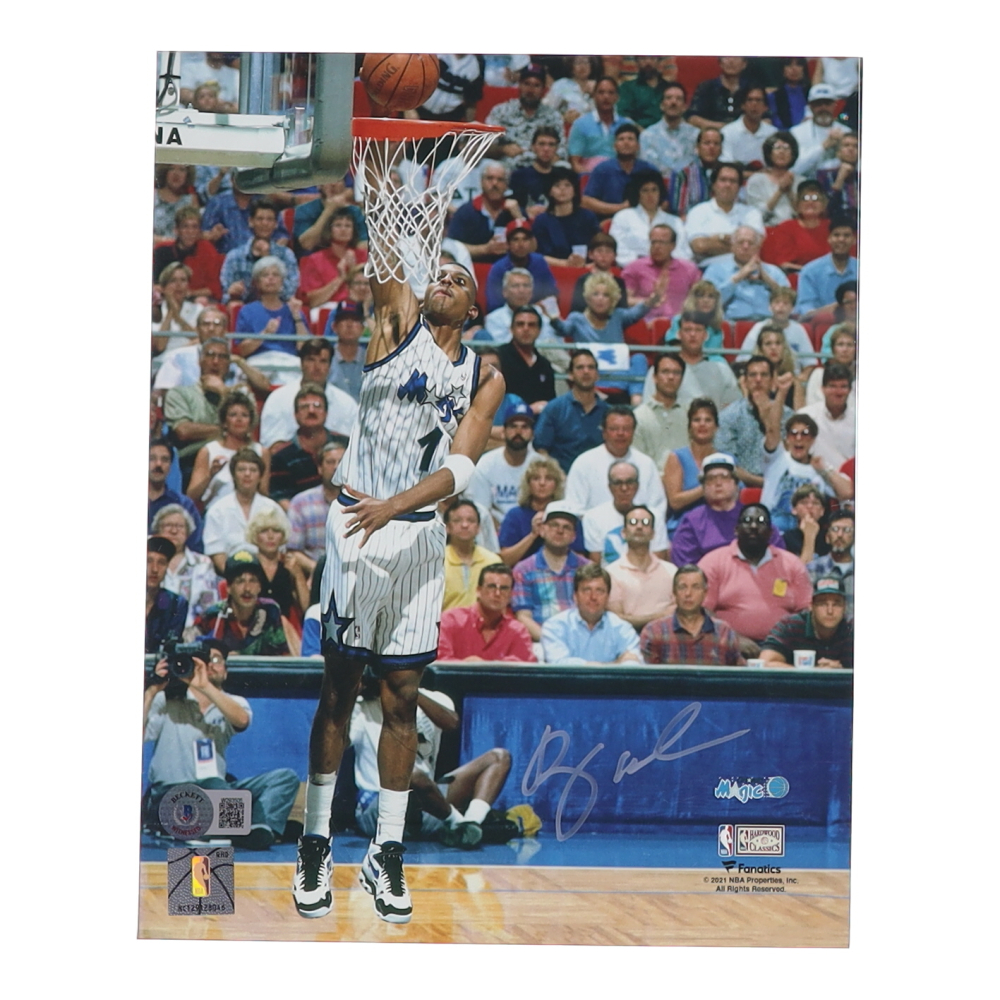 Anfernee "Penny" Hardaway Signed Magic 8x10 Photo (Beckett) | Pristine ...