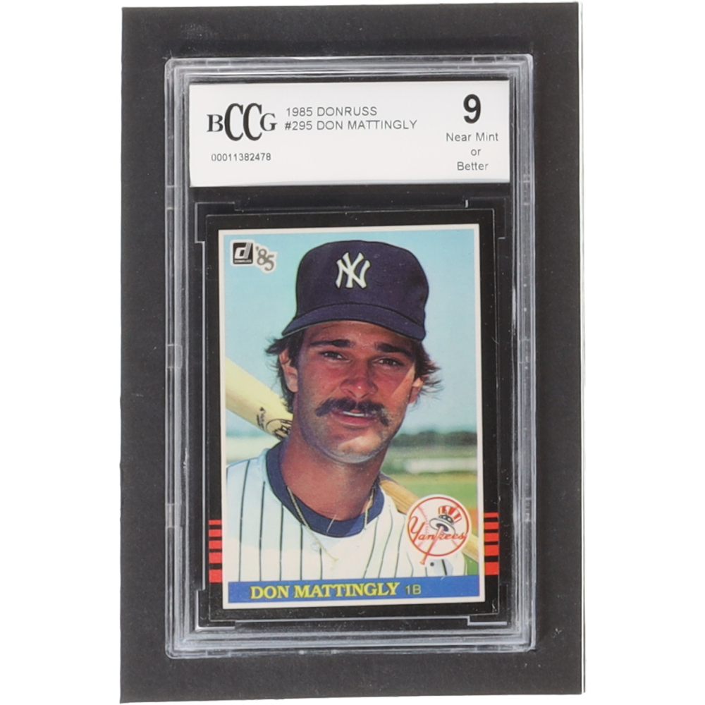 Don Mattingly 1985 Donruss #295 (BCCG 9) | Pristine Auction