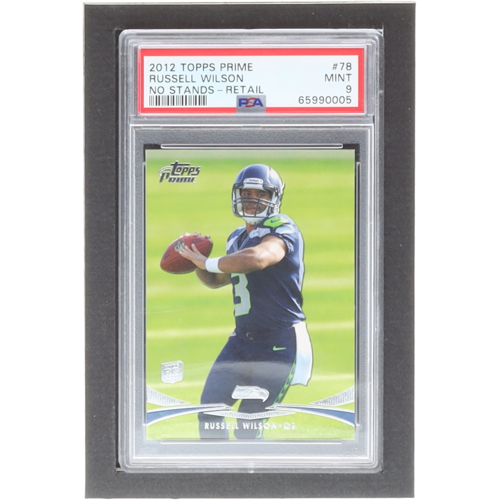 Russell Wilson 2012 Topps Prime Retail #78 RC (PSA 9) | Pristine Auction
