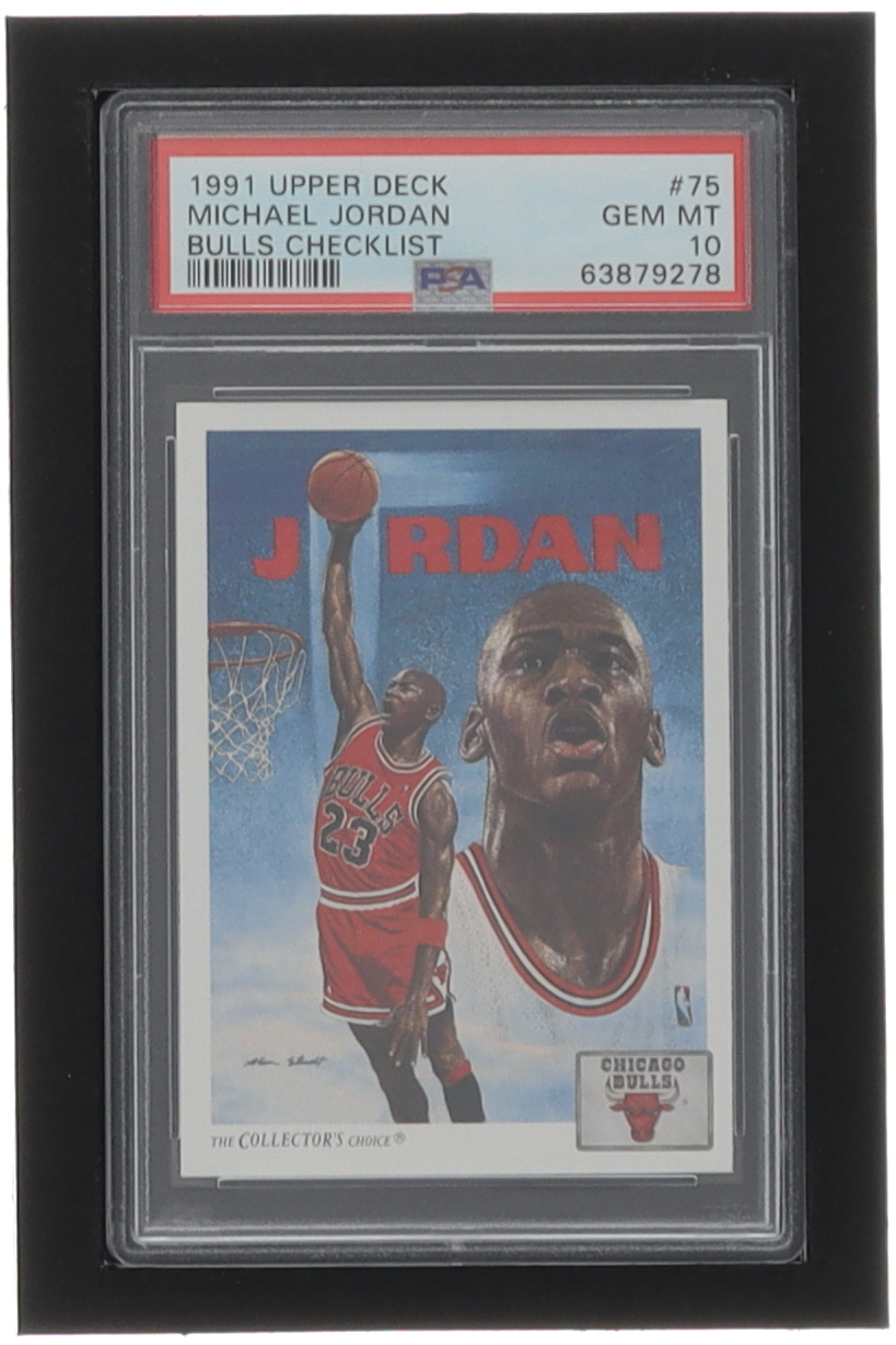Michael Jordan 1991-92 Upper Deck #75 TC (PSA 10) | Pristine Auction