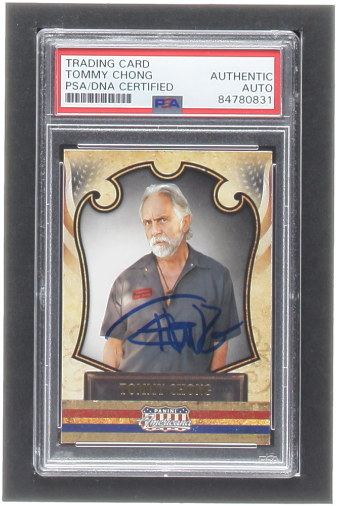 Tommy Chong Signed 2011 Americana #96 (PSA) | Pristine Auction
