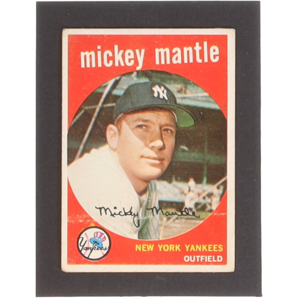 Mickey Mantle 1959 Topps #10 | Pristine Auction
