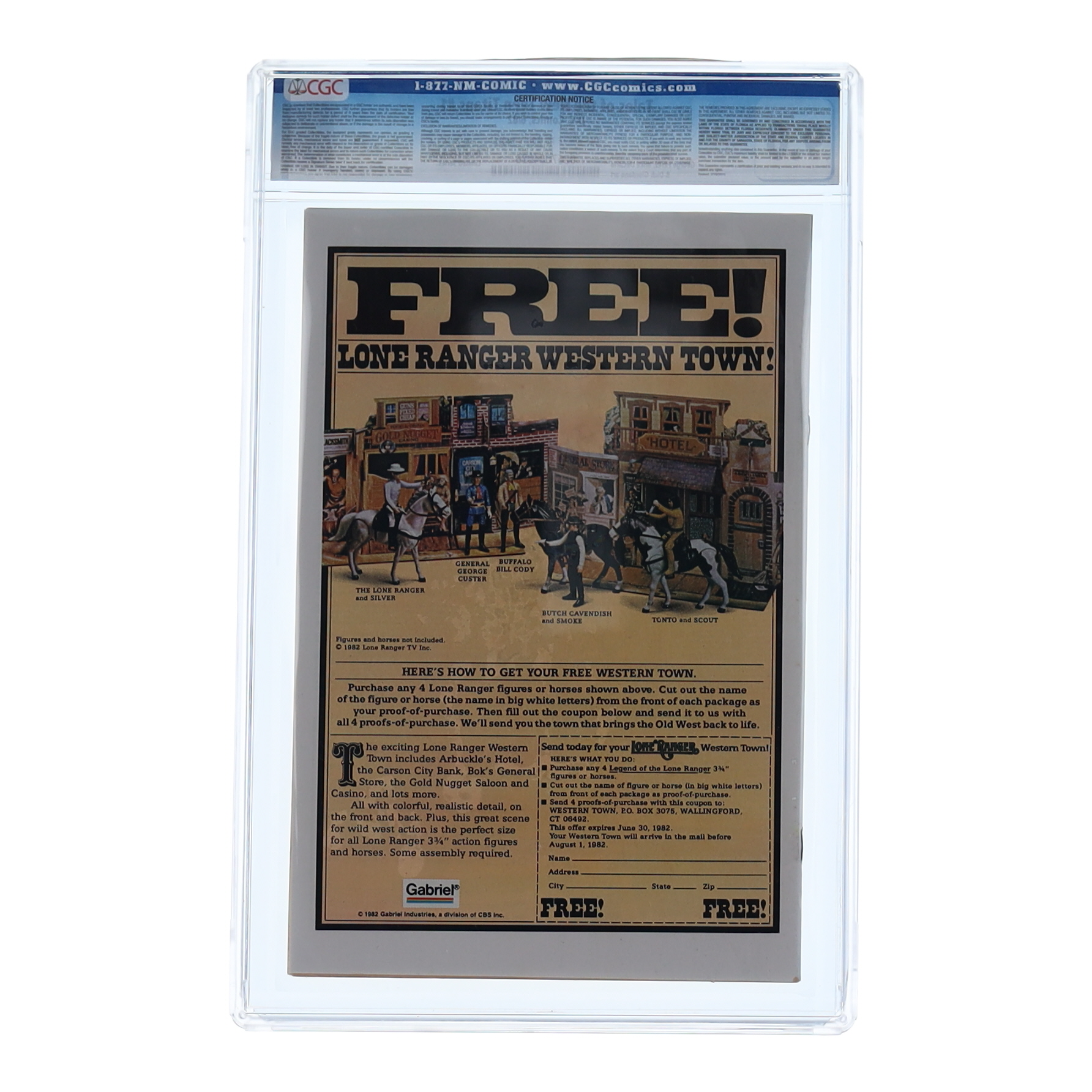 1982 "Tales Of The New Teen Titans: Cyborg" Issue #1 DC Comic Book (CGC ...