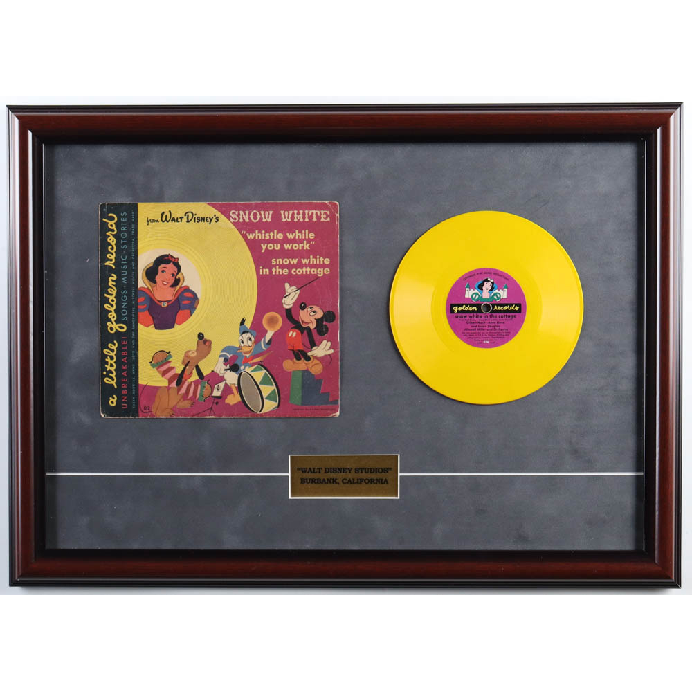 Walt Disney's Snow White 1949 "Snow White in the Cottage" Custom Framed ...