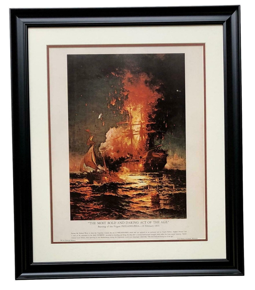 United States Navy "The Most Bold And Daring Act Of The Age" Custom ...