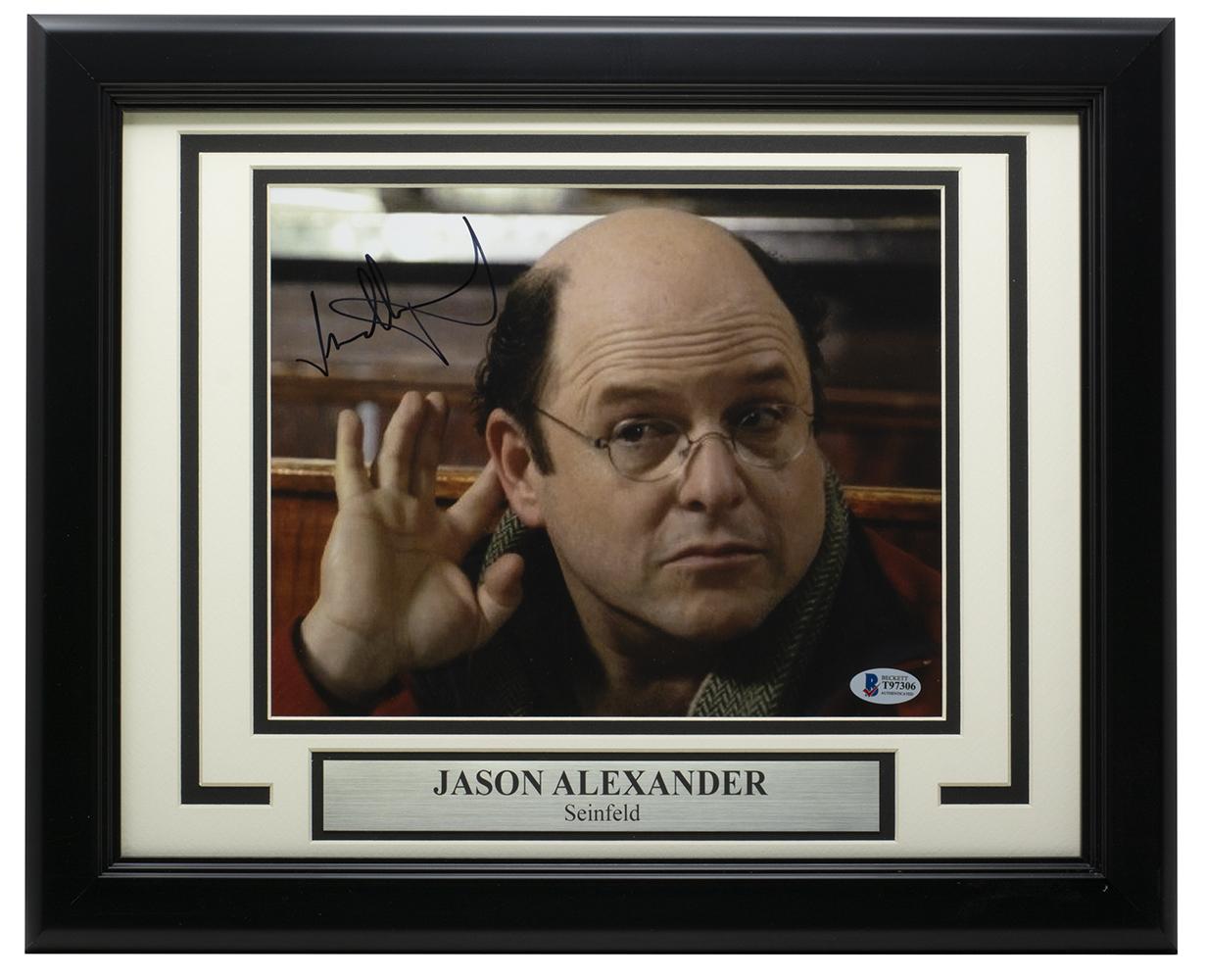 Jason Alexander Signed "Seinfeld" Custom Framed Photo (Beckett ...