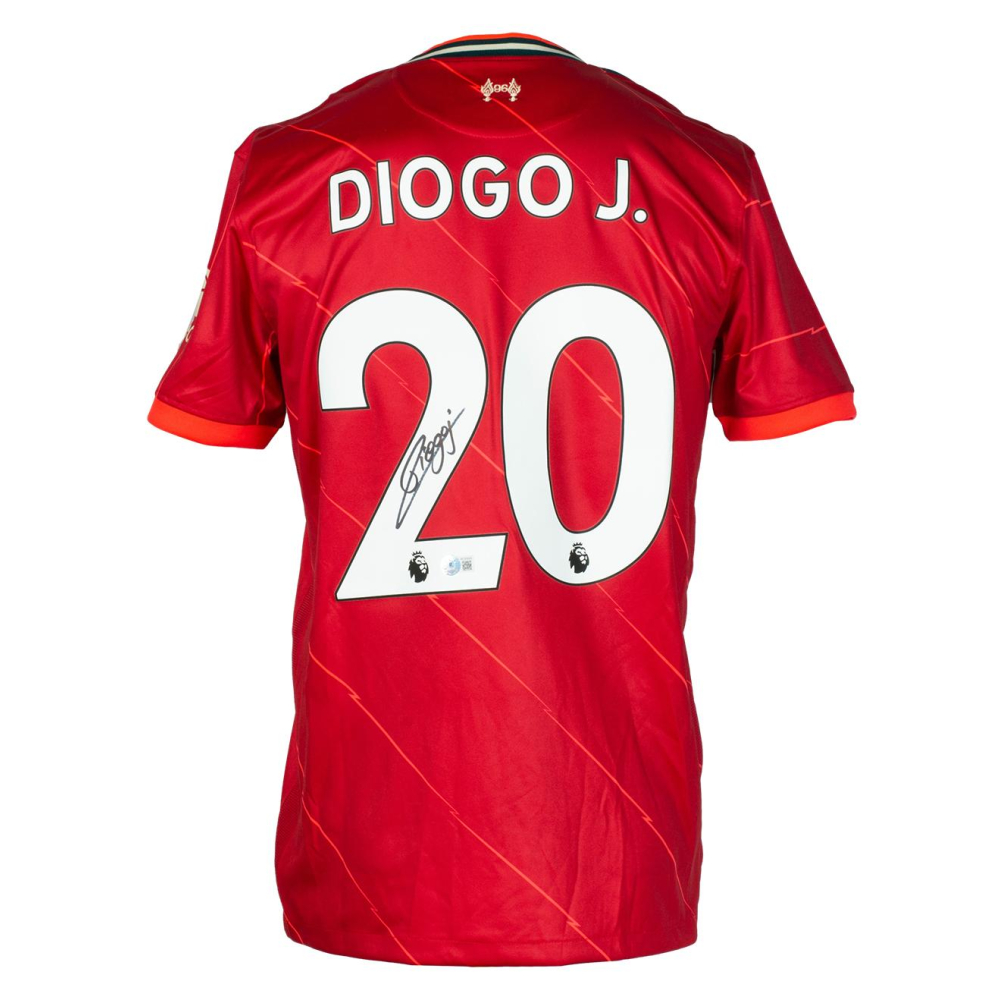 Diogo Jota Signed Liverpool Nike Jersey (Beckett) | Pristine Auction