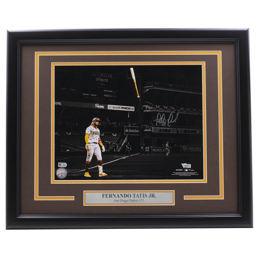 Fernando Tatis Jr. Signed Padres Custom Framed Photo (MLB) | Pristine Auction