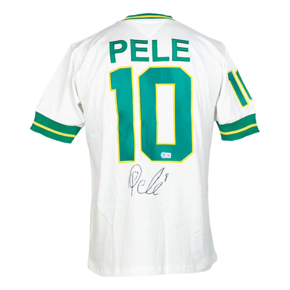 Pele Signed Jersey (Beckett) | Pristine Auction