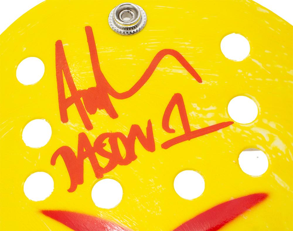 Ari Lehman & Kane Hodder Signed "Friday The 13th" Hockey Mask Inscribed ...