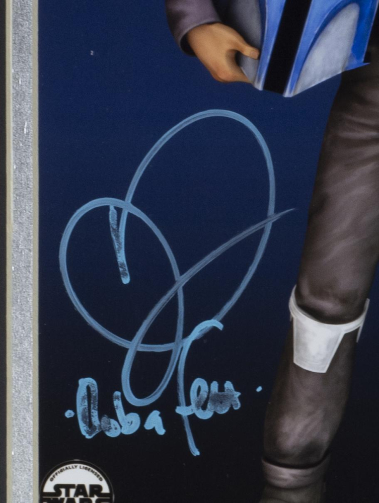 Daniel Logan Signed "Star Wars: The Clone Wars" Custom Framed Photo ...