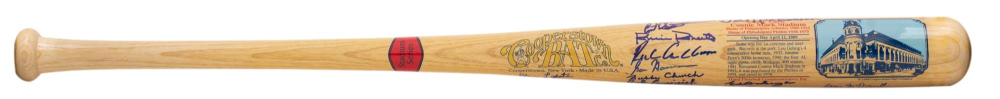Phillies Greats Baseball Bat Signed by (12) Robin Roberts, Bill ...
