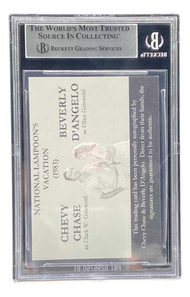 Chevy Chase & Beverly D'Angelo Signed "National Lampoon's Vacation ...