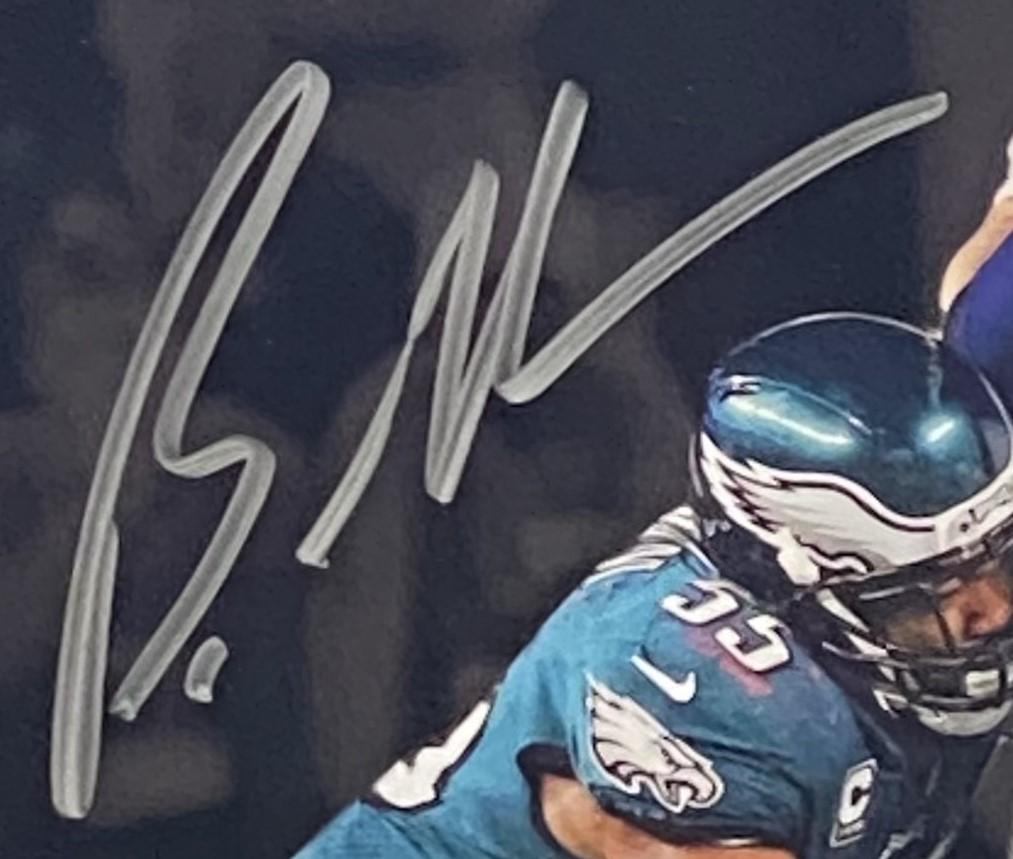 Brandon Graham Signed Eagles Custom Framed Photo (JSA) | Pristine Auction