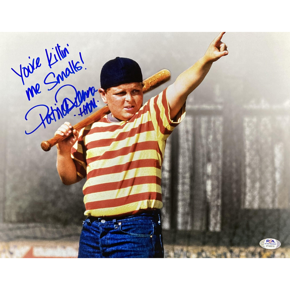 Patrick Renna Signed "The Sandlot" 11x14 Photo Inscribed "You're ...