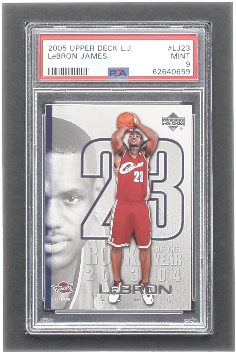 LeBron James 2005-06 Upper Deck LeBron James #LJ23 (PSA 9) | Pristine ...