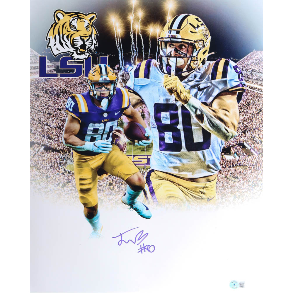 Jack Bech Signed LSU Tigers 16x20 Photo (Beckett) | Pristine Auction
