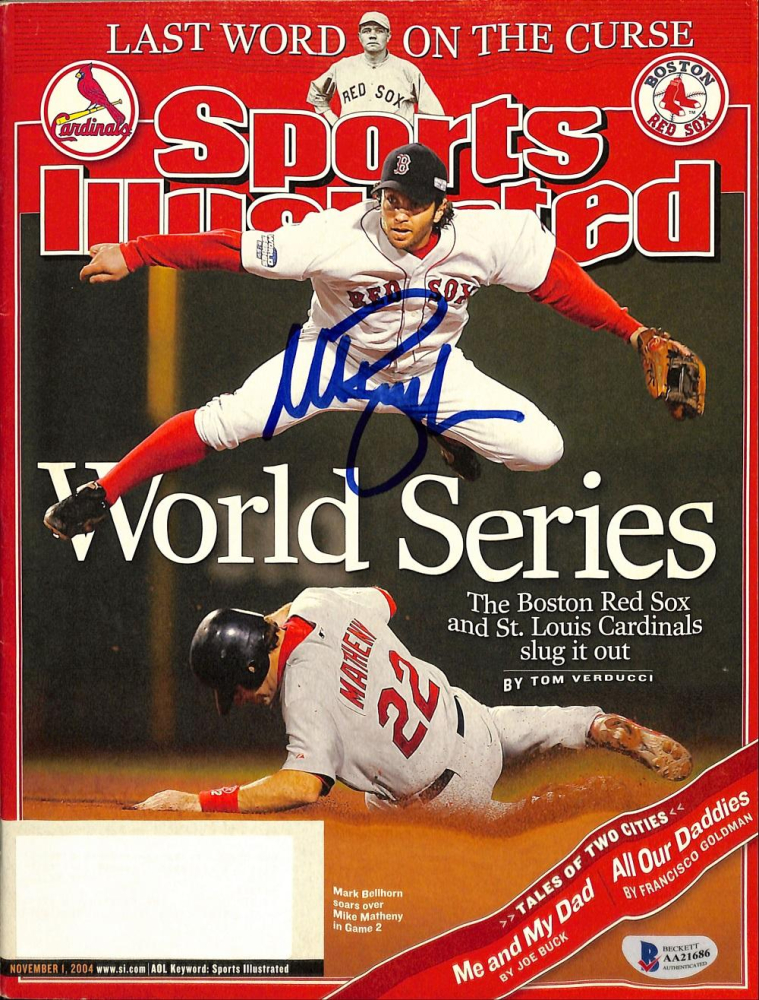 Mark Bellhorn Signed 2004 "Sports Illustrated" Magazine (Beckett ...