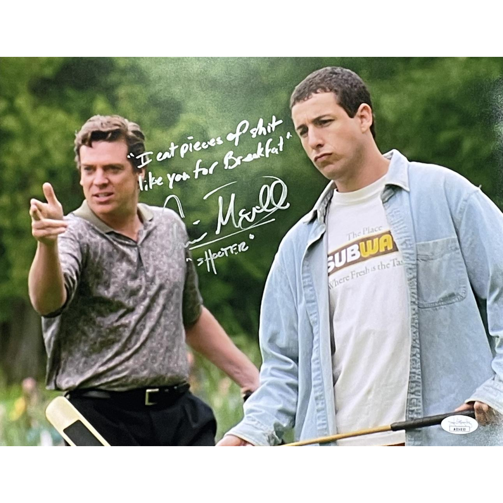 Christopher McDonald Signed "Happy Gilmore" 11x14 Photo Inscribed "I ...
