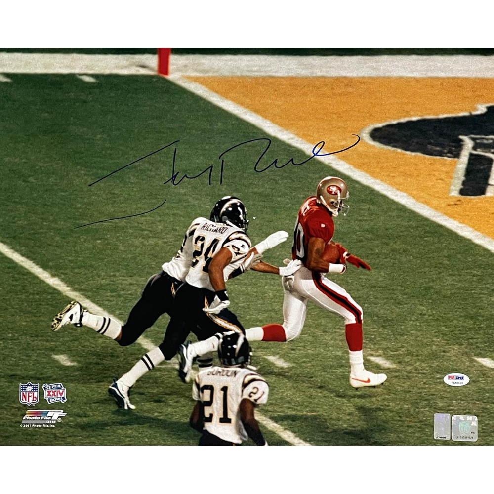 Jerry Rice Signed 49ers 16x20 Photo (PSA & Rice) | Pristine Auction