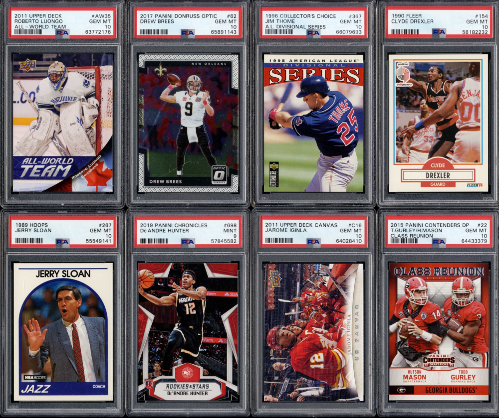 2023 Timeless Authentic “PSA Graded Card Collection” Mystery Box Series ...