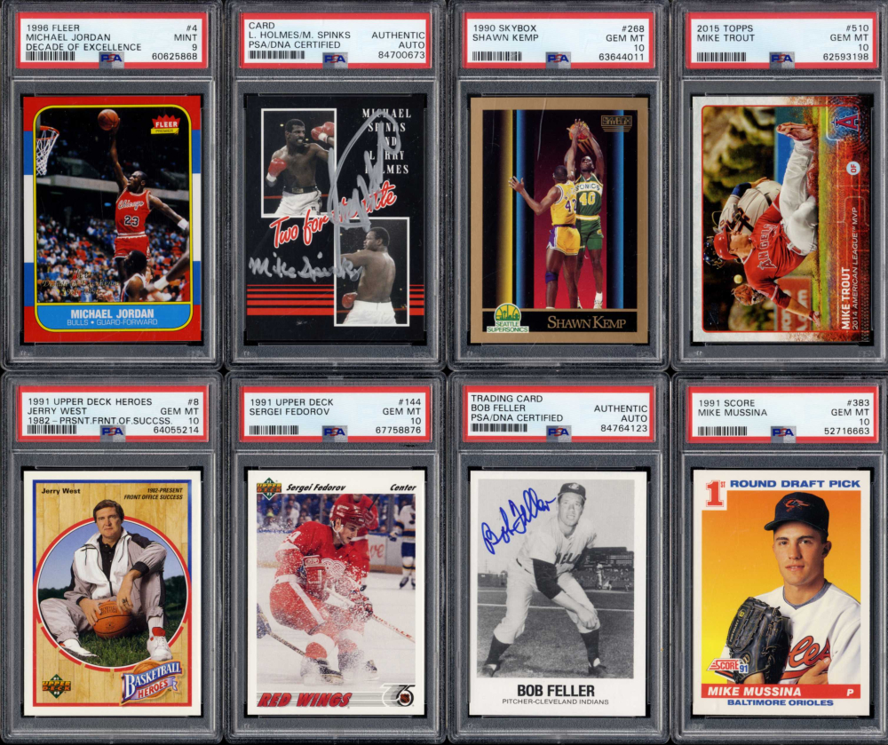 2023 Timeless Authentic “PSA Graded Card Collection” Mystery Box Series ...