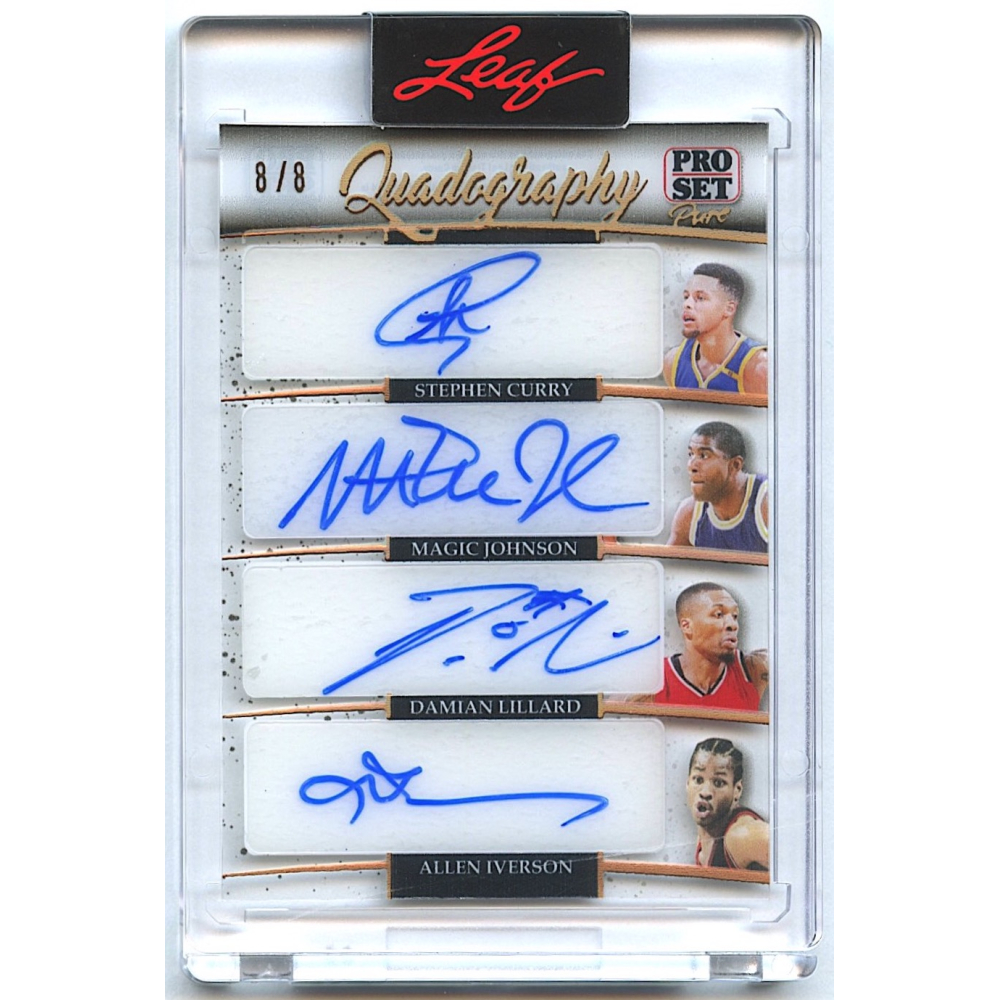 Stephen Curry / Magic Johnson / Damian Lillard / Allen Iverson 2023 Pro ...