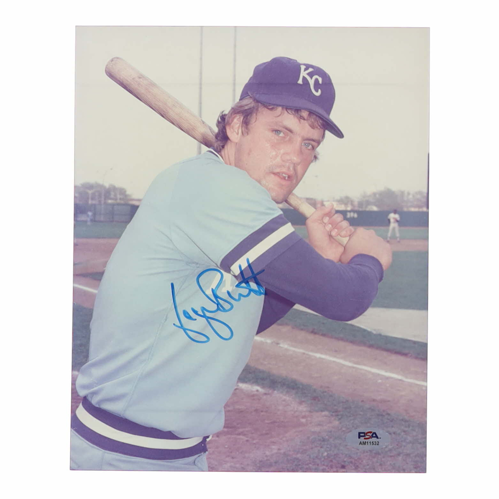 George Brett Signed Royals 8x10 Photo (PSA) | Pristine Auction