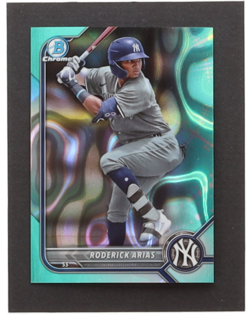 Roderick Arias 2022 Bowman Chrome Draft Aqua Lava Refractors #BDC79 ...
