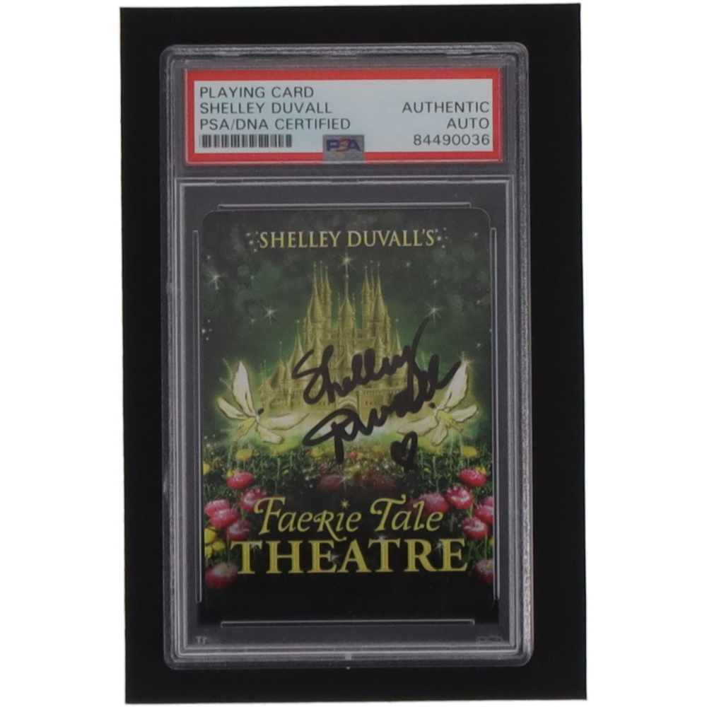Shelley Duvall Signed Playing Card (PSA) | Pristine Auction