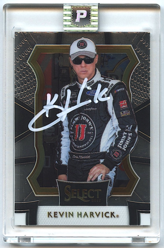 Kevin Harvick Signed 2017 Select #78 NASCAR Trading Card (PA ...