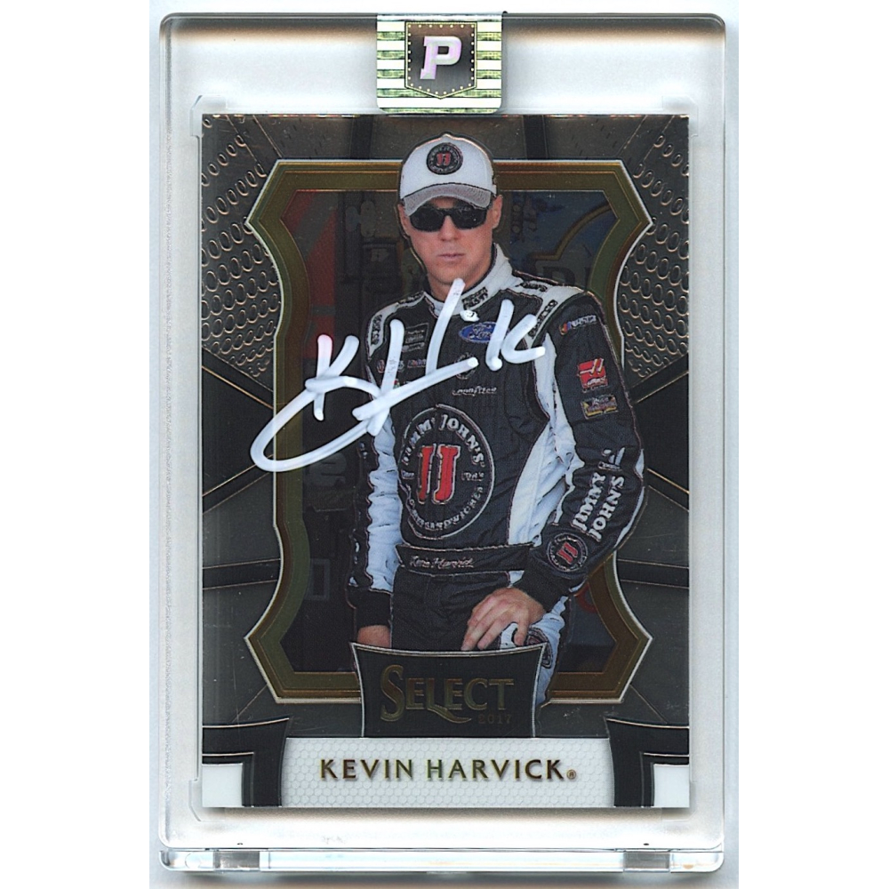 Kevin Harvick Signed 2017 Select #78 NASCAR Trading Card (PA ...