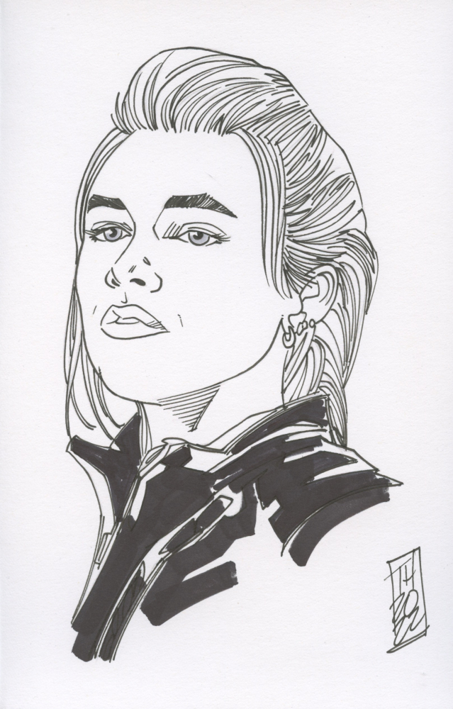 Black Widow - Yelena Belova | Marvel Comics - Signed ORIGINAL Drawing ...