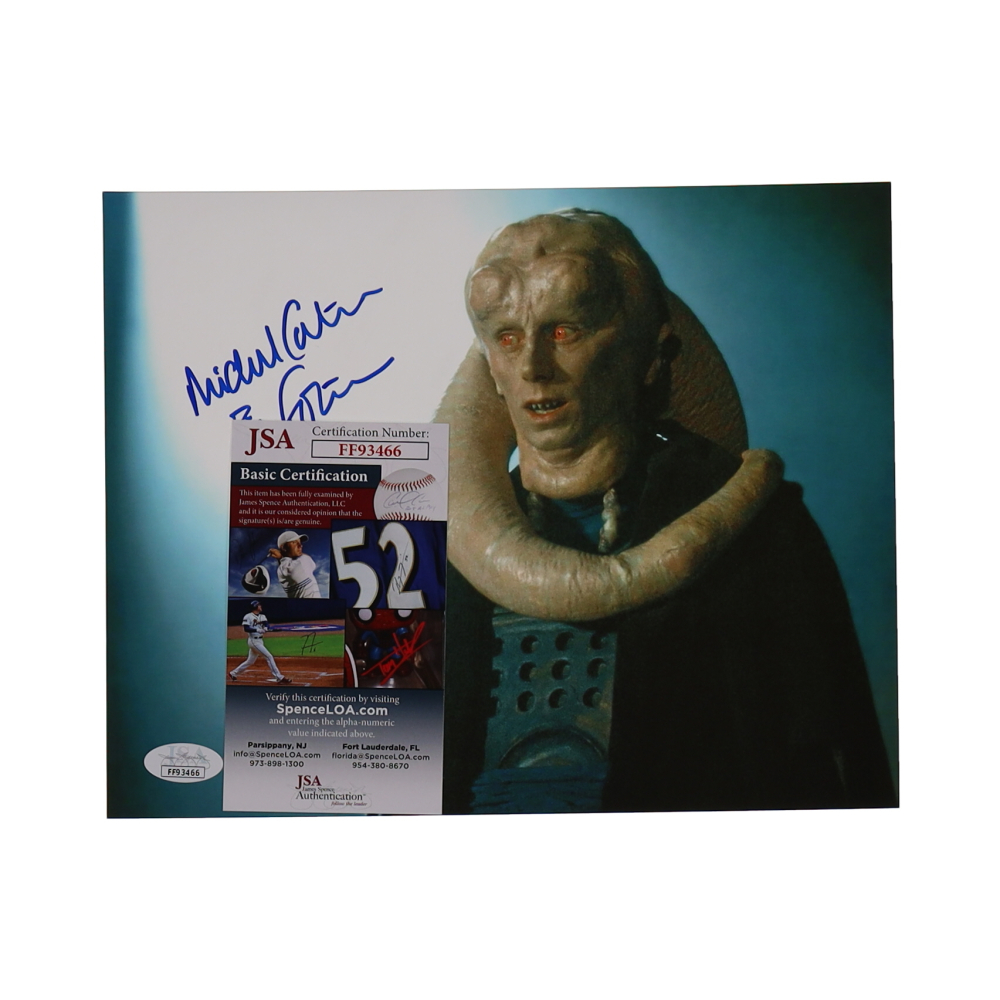 Michael Carter Signed "Star Wars: Return of the Jedi" 8x10 Photo ...